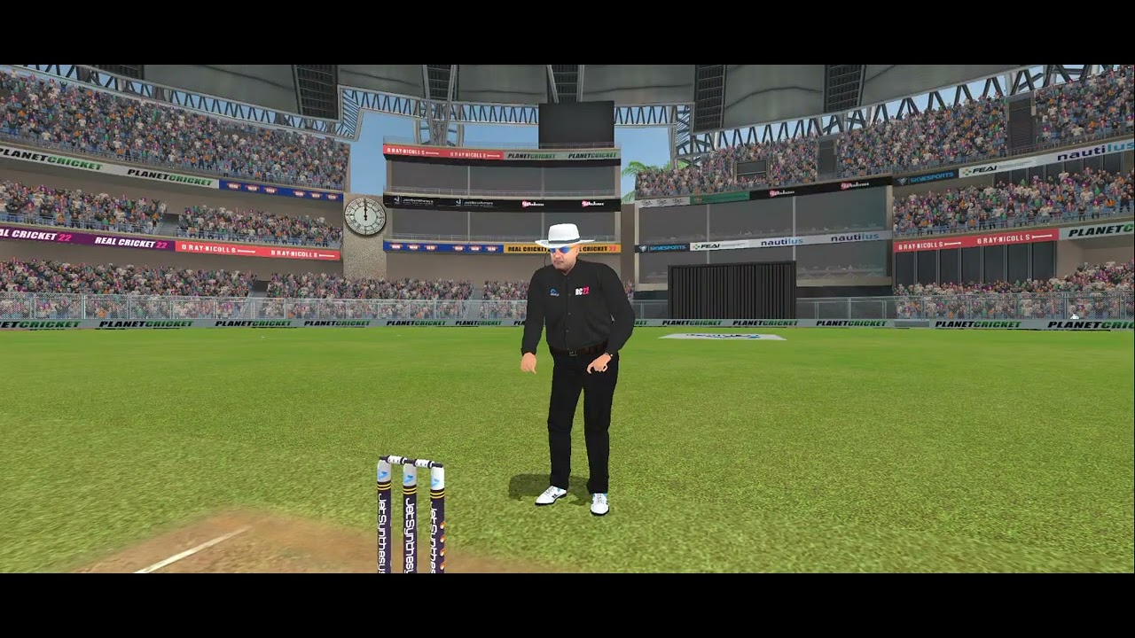 cricket match game play - YouTube