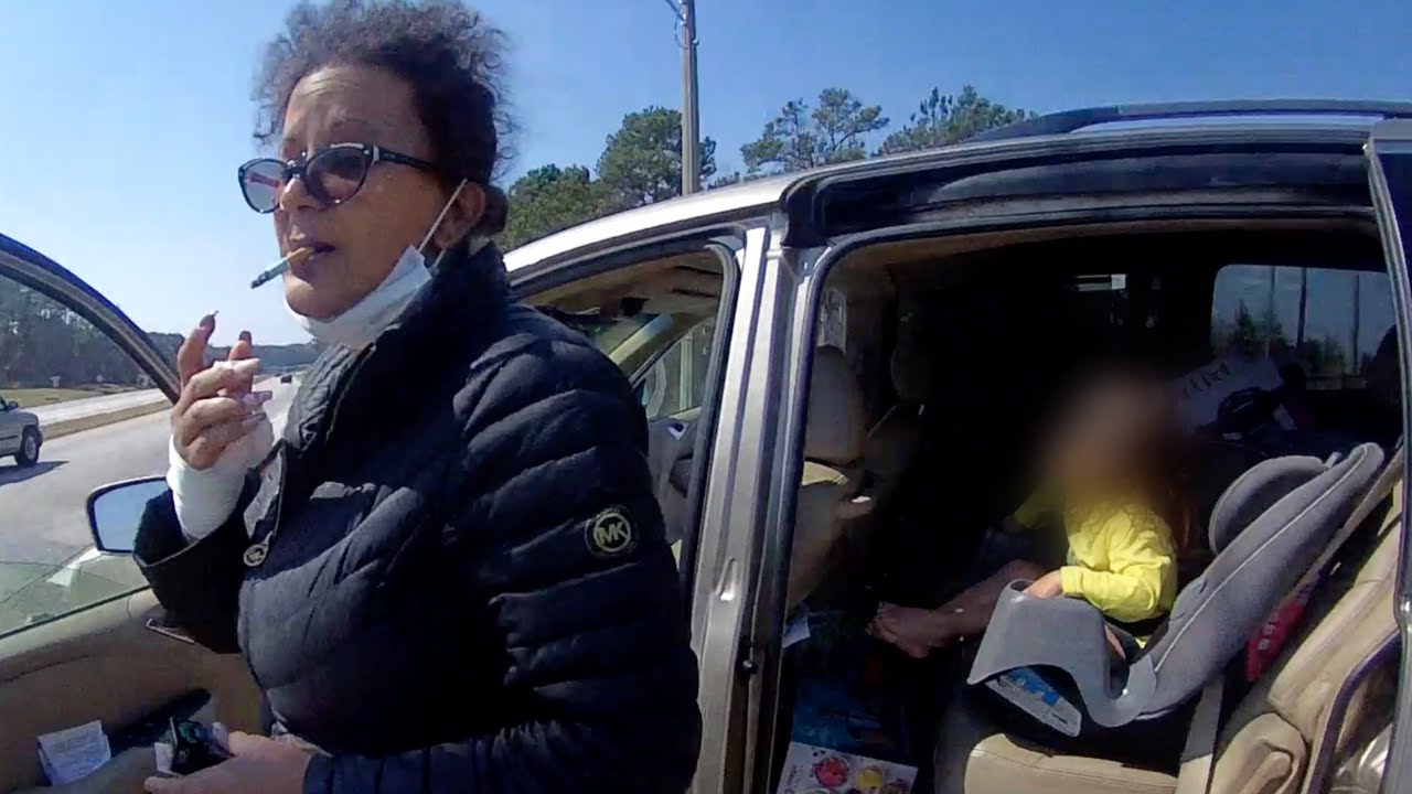 DUI Crash Picking Up Kid From School - YouTube