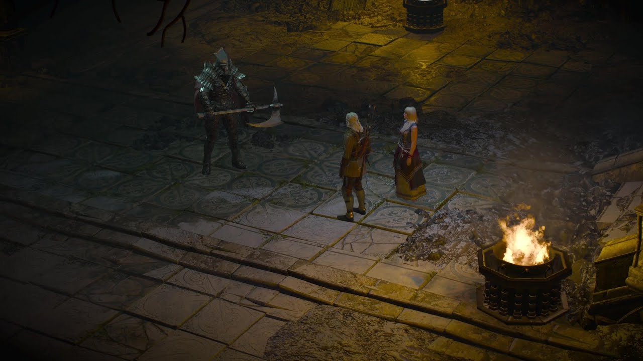 The Witcher 3 Pt. 43 - Wandering in the Dark Pt. 3 - Nithral Boss Fight ...