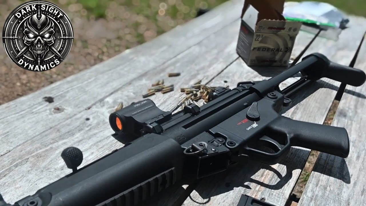 H&k mp5 .22 ultimate plinker? - YouTube