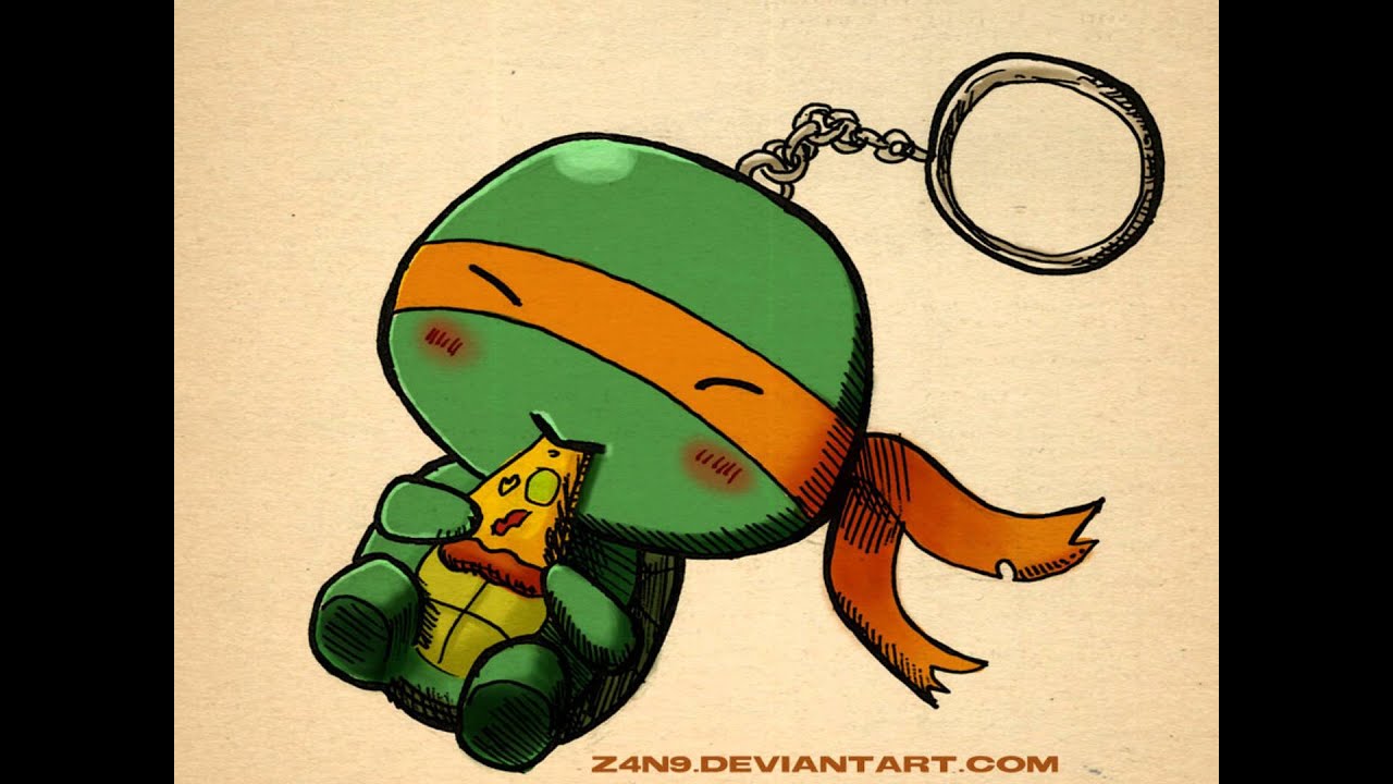 TMNT - Cute Mikey - YouTube