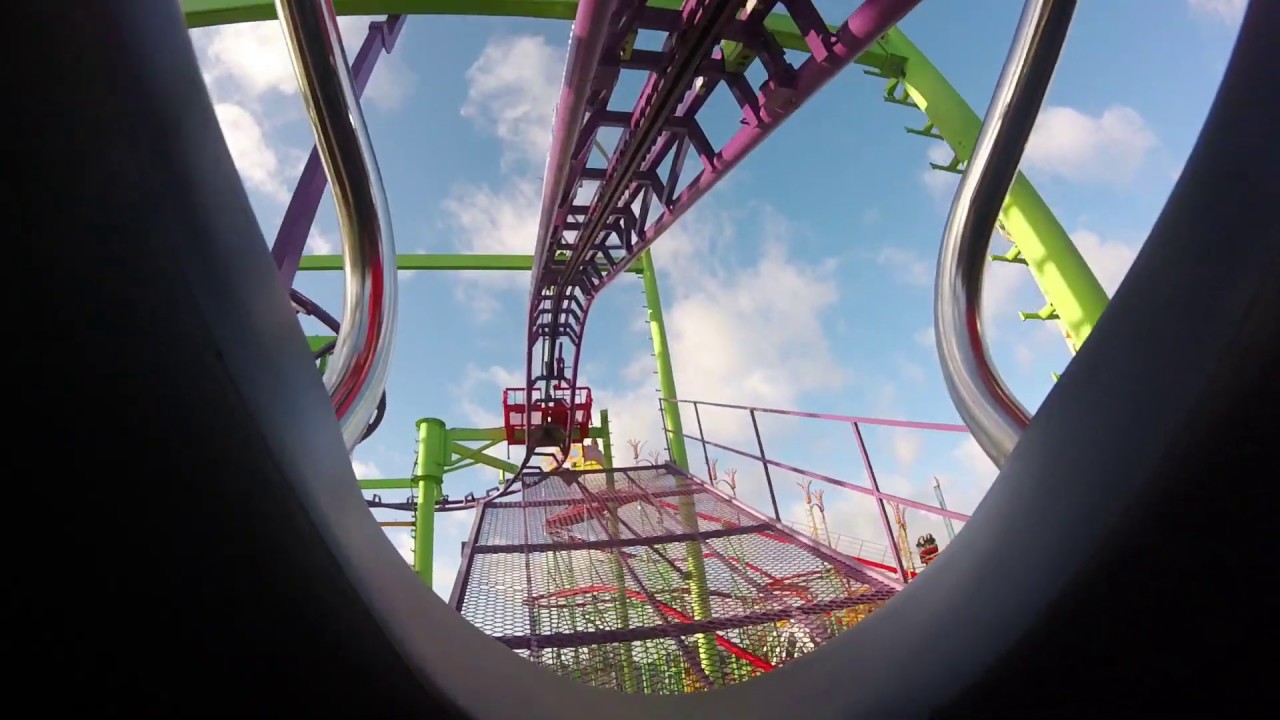 Euro coaster Hyde park winter wonderland - YouTube