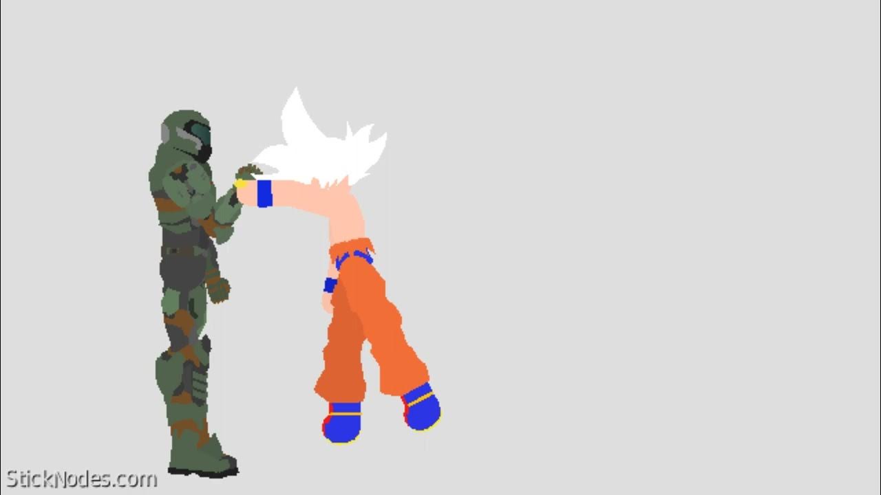 Mui Goku Vs Doomslayer Short Fight Youtube