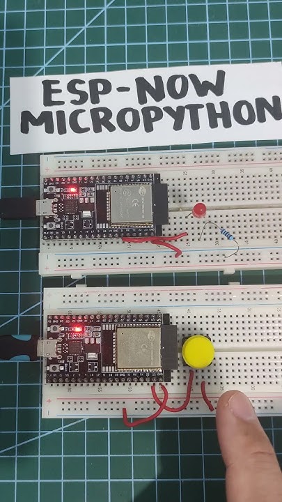 Exploring Esp Now In Micropython A Learners Guide Micropython Espnow Esp32 Shorts Youtube