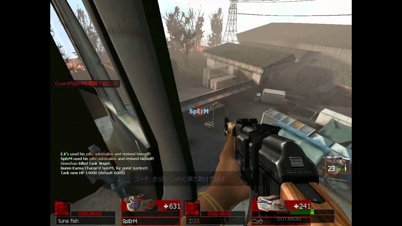 L4D2 Cold Stream Zomb!e ISLΛNDS 10 vs 10 4/4 - YouTube