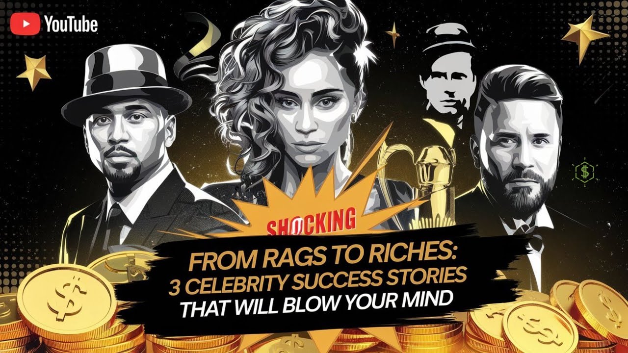 From Rags To RICHES: 3 Celebrity Success Stories That Will Blow Your ...
