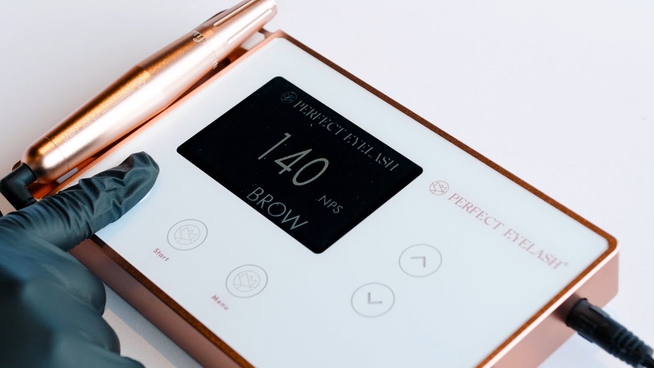 Permanent Makeup Device - Perfect Eyelash - YouTube