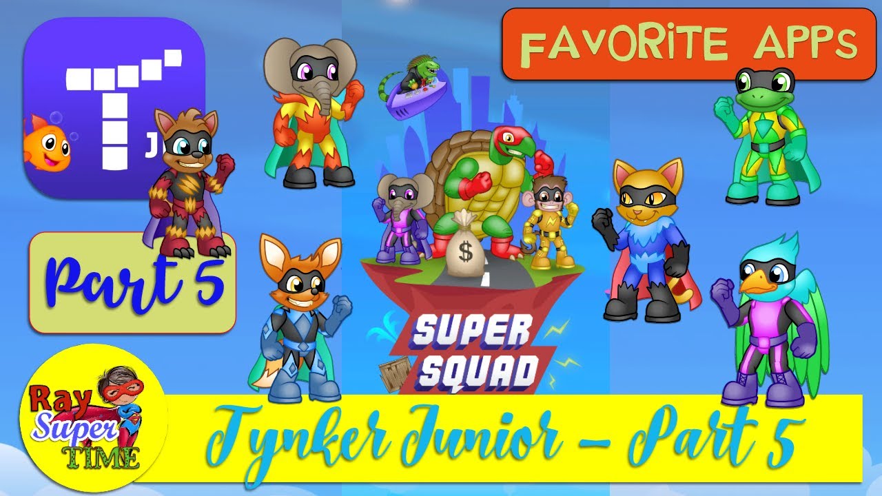 Super Squad App Coding for Kids Tynker Junior - YouTube