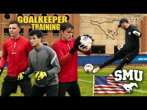 SMU Goalkeeper Training 🇺🇸  | Dallas TX | 1YNX Goalkeeping