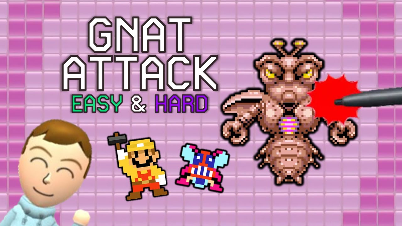 [SMM1] Gnat Attack Minigame (Easy & Hard) - Unlocking all costumes ...