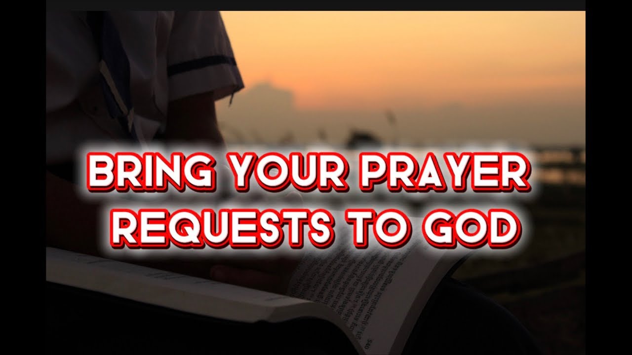 LIVE Prayer Room: Bring Your Prayer Requests to God - YouTube