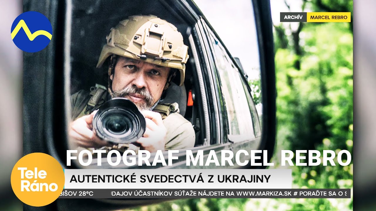 Marcel Rebro - fotografické svedectvo z Ukrajiny II. | Teleráno - YouTube