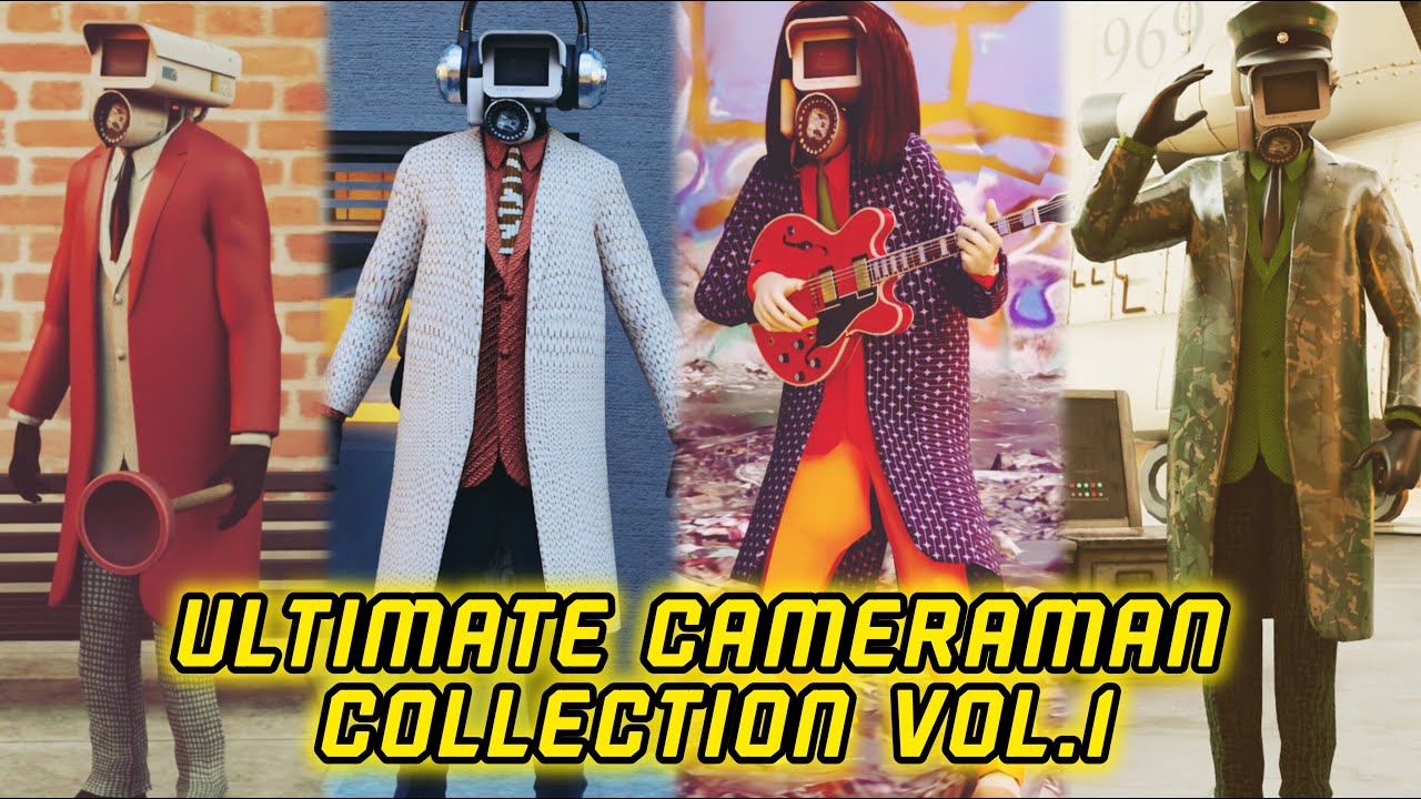 All cameraman in skibidi toilet fanmade ( fun ) 😁 - showcase part 1 ...