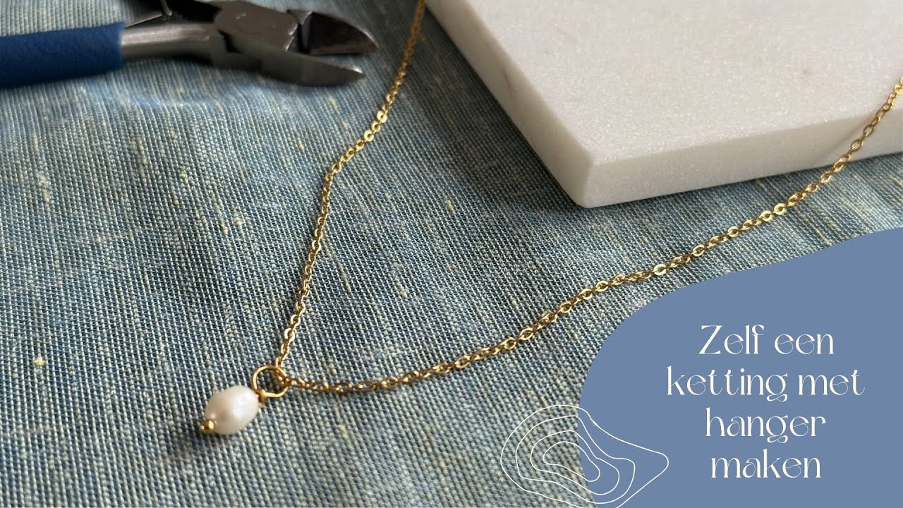 Zelf een ketting met hanger maken - DIY pakket - Handmade Amsterdam ...