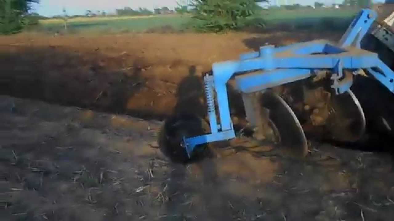 Reversible Disc Plough - YouTube