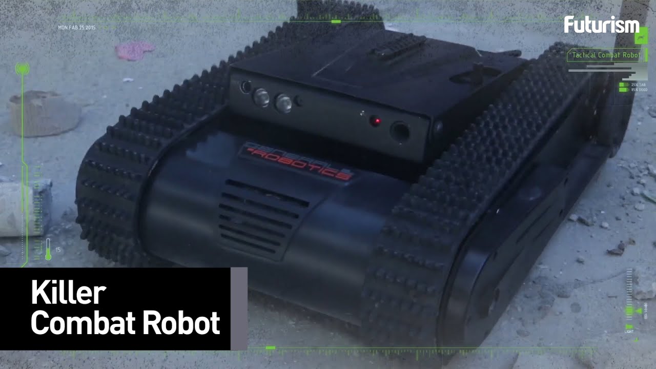 DOGO: The Counterterrorism Combat Robot - YouTube