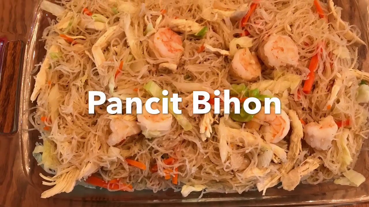 How To Cook Pancit Bihon - YouTube