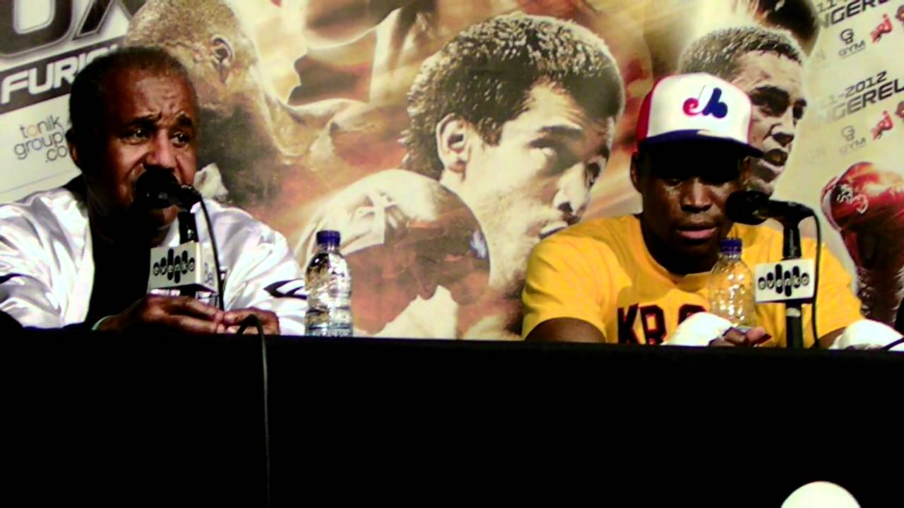 Adonis Stevenson vs. Jesus Gonzales Post Fight Press Conference - YouTube