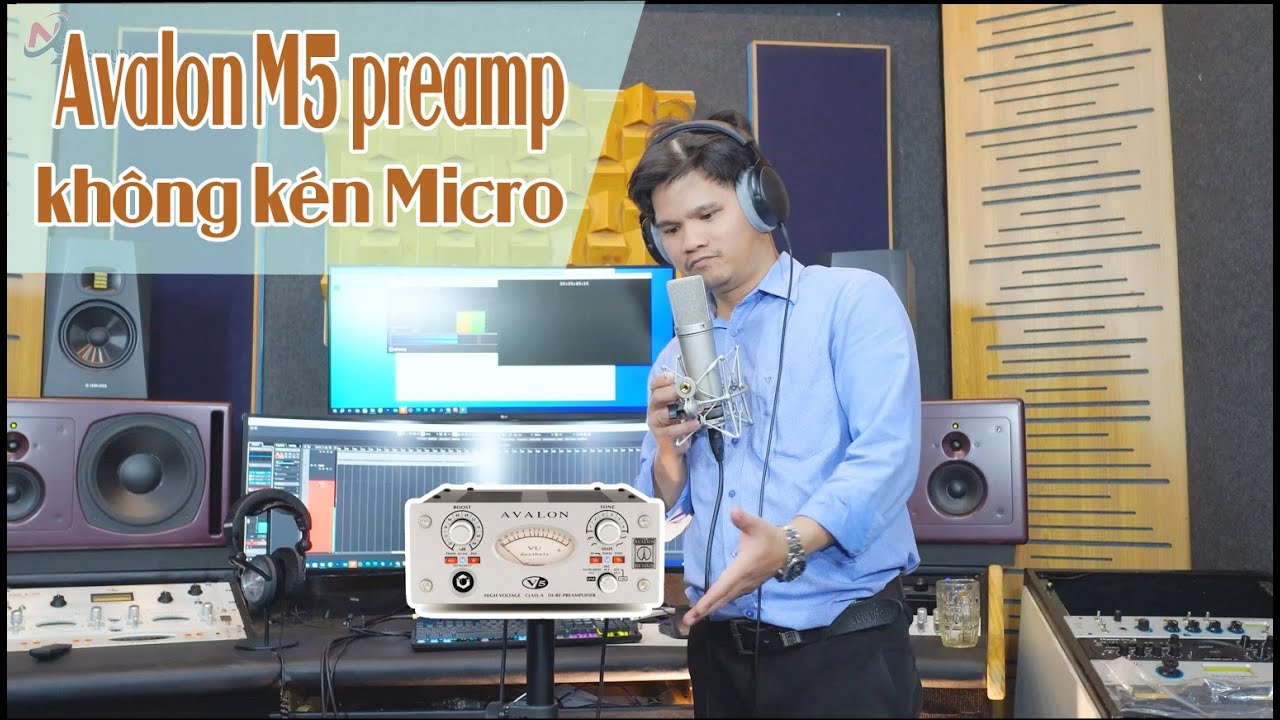Avalon M5 Preamp Thu âm & karaoke - Nissi-Audio - YouTube