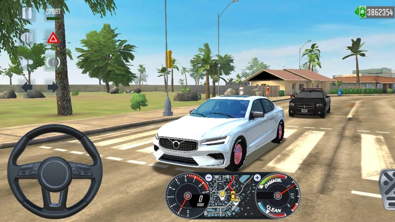 Taxi SIM 2020 | Volvo V60 Car Simulator Driving Miami City Android ...