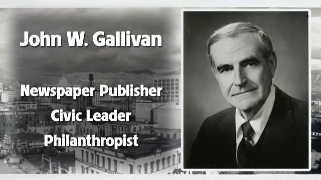 Salt Lake City History Minute - John W. Gallivan - YouTube