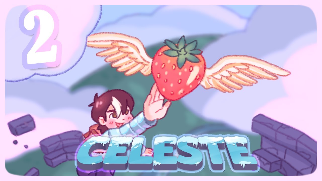 Dark Madeline?! | Celeste Blind Playthrough - Part 2 - YouTube