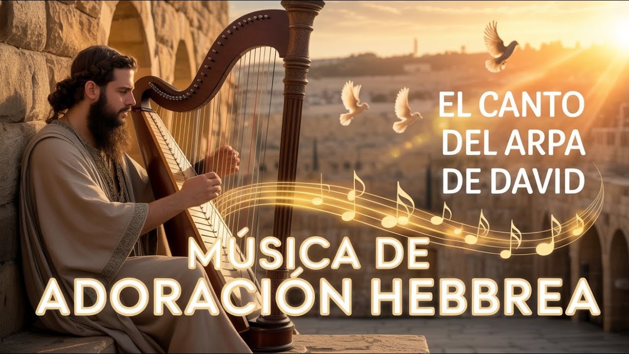 El Arpa de David que Calmaba al Rey Saúl | Música Hebrea Instrumental ...
