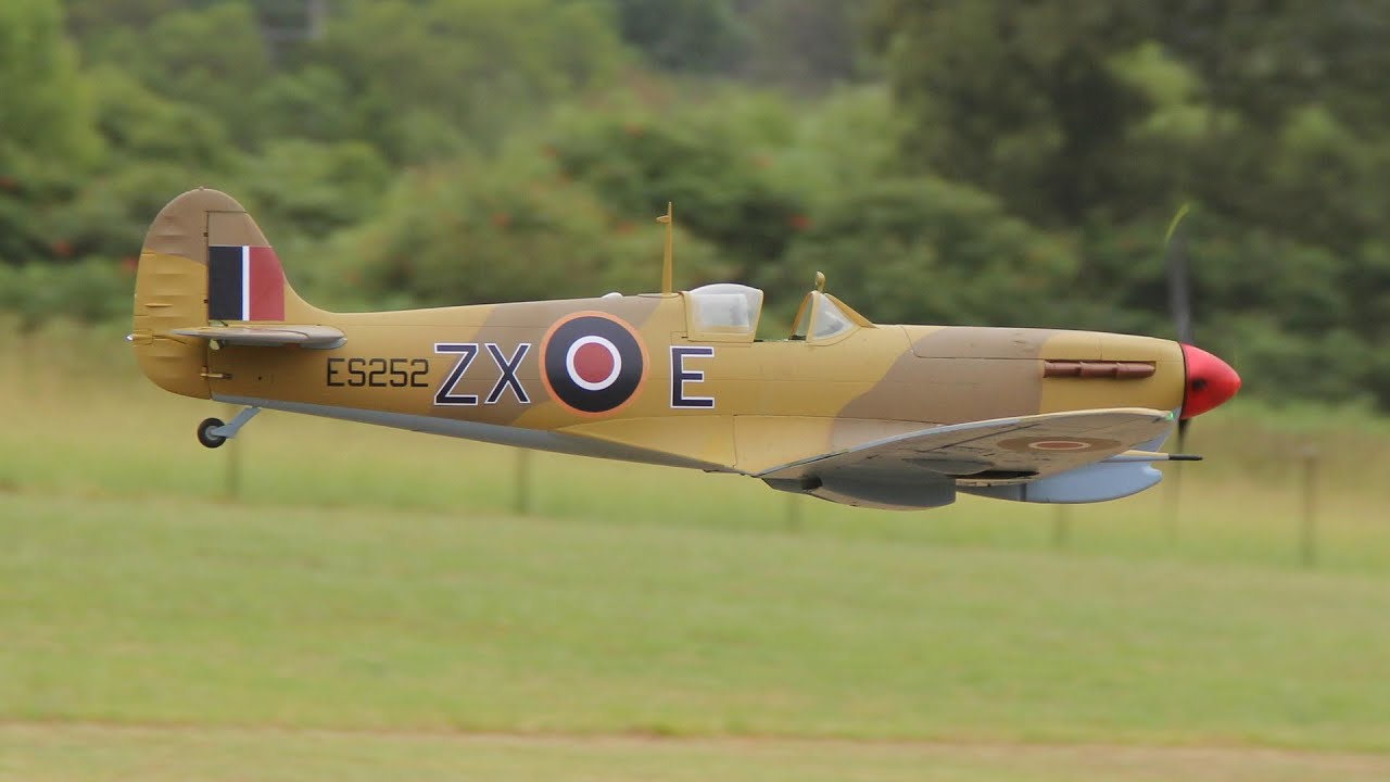 2020-07-24 - Avios Spitfire MkVb 1450mm - YouTube