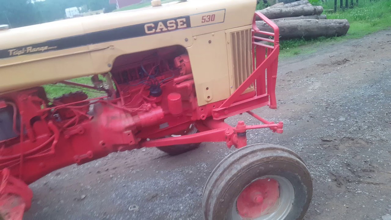 Case 530 1950's model - YouTube