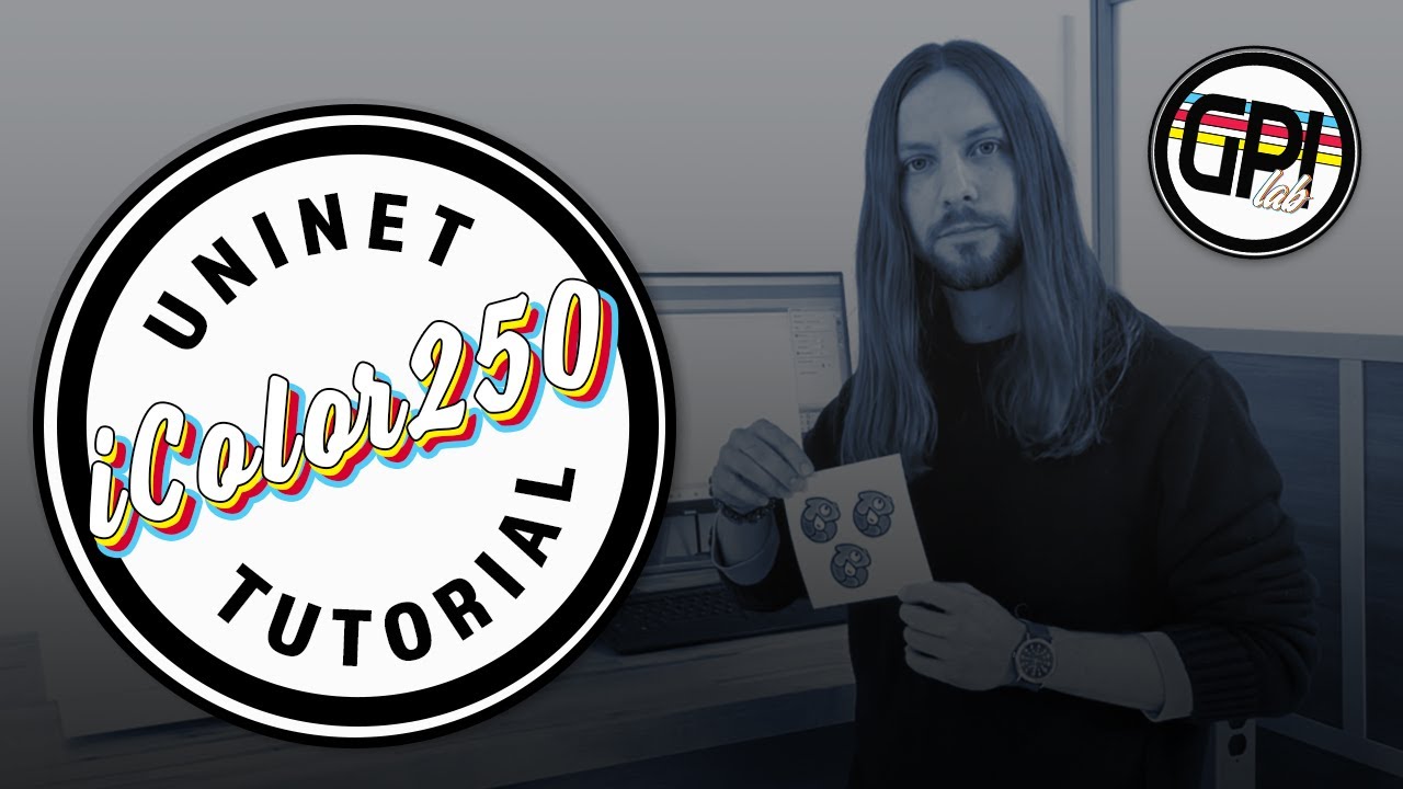 How To Use Uninet iColor 250 Inkjet Label Printer & Die Cutter ...