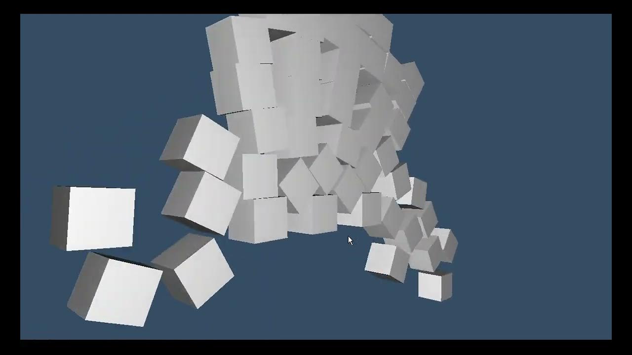 Box2D OpenGL boxes - YouTube