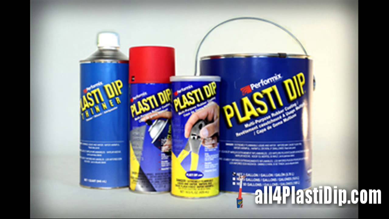 PlastiDip - plastica verniciabile - YouTube