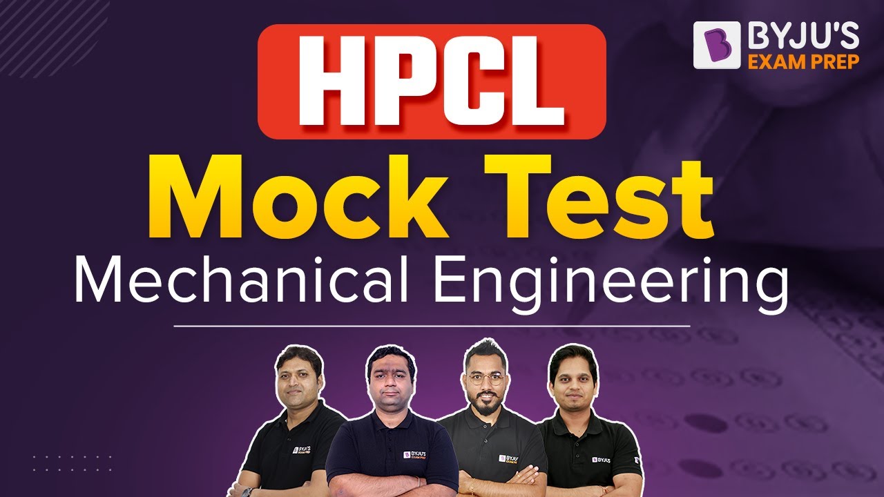 HPCL Test Series | HPCL Mechanical Engineering Mock Test Practice ...