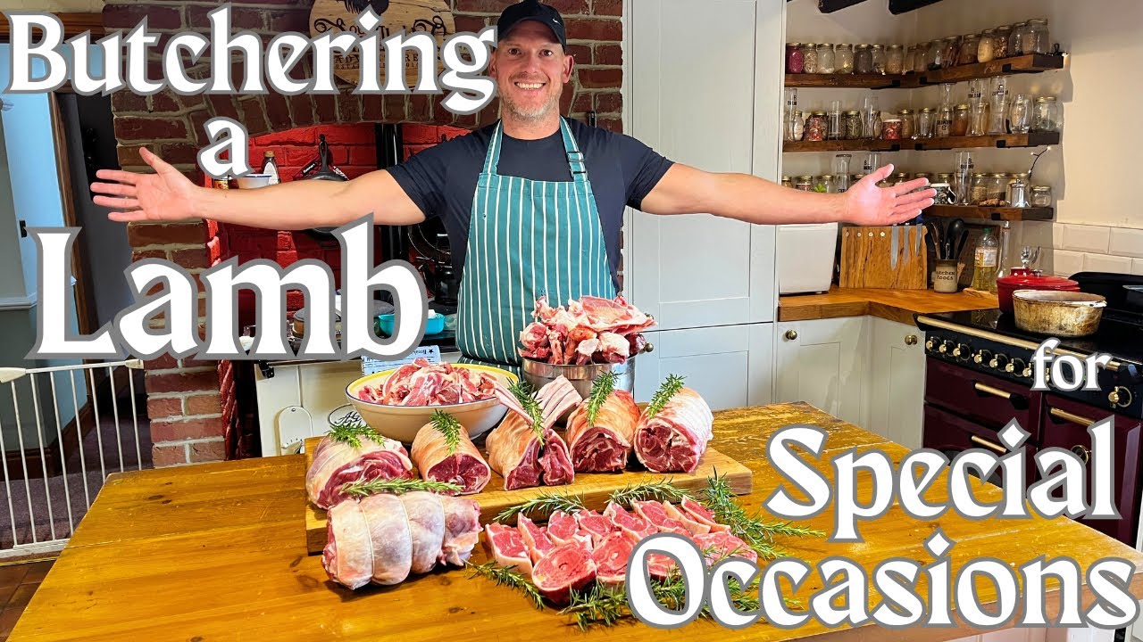How to Butcher a Lamb at Home | Special Occasion Cuts - YouTube