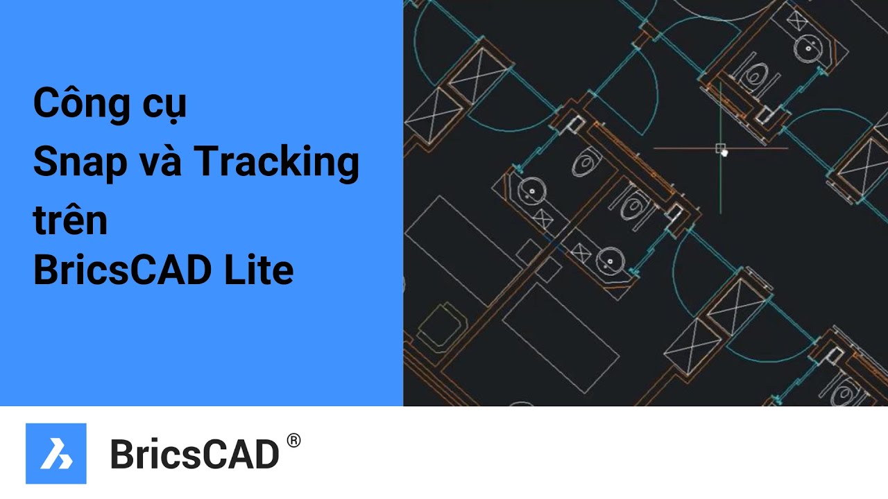 #4 Snap và Tracking trong BricsCAD Lite - YouTube