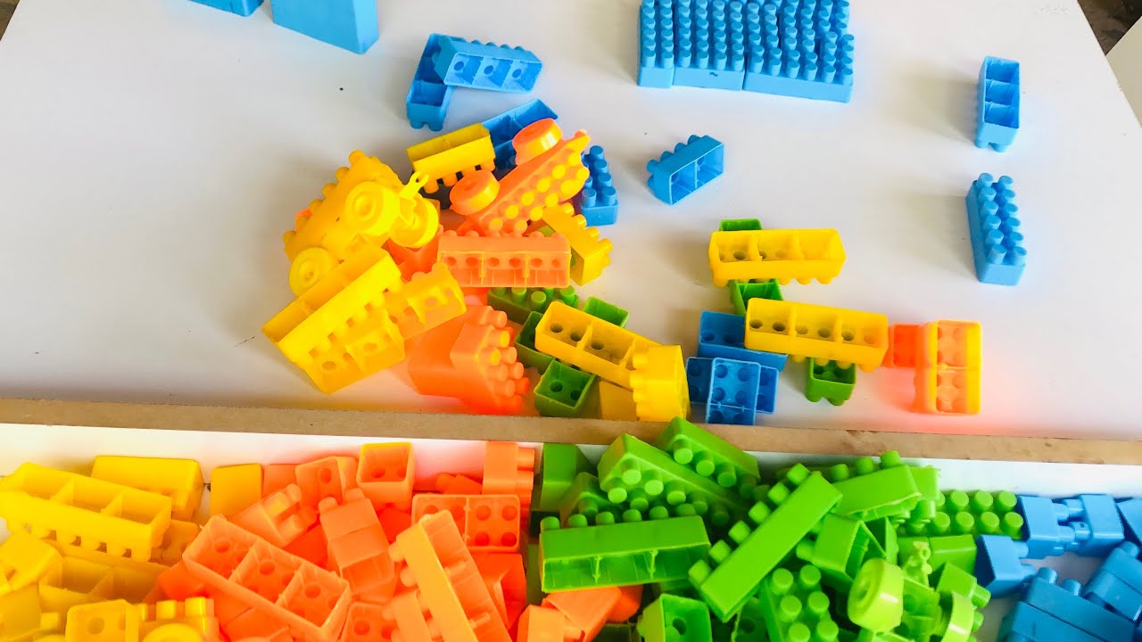 How to make different shapes from blocks or cubes - YouTube