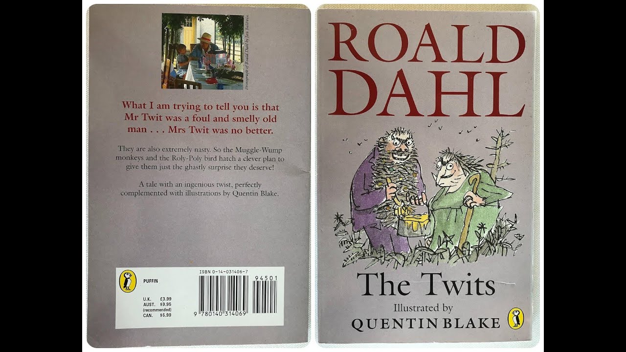 Roald Dahl - The Twits Book (Audio) - YouTube