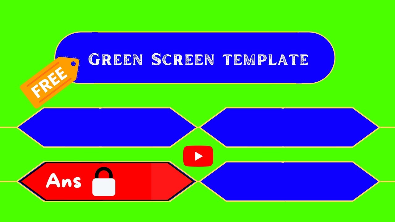 green screen effects | kbc theme | Quiz green screen | green screen ...