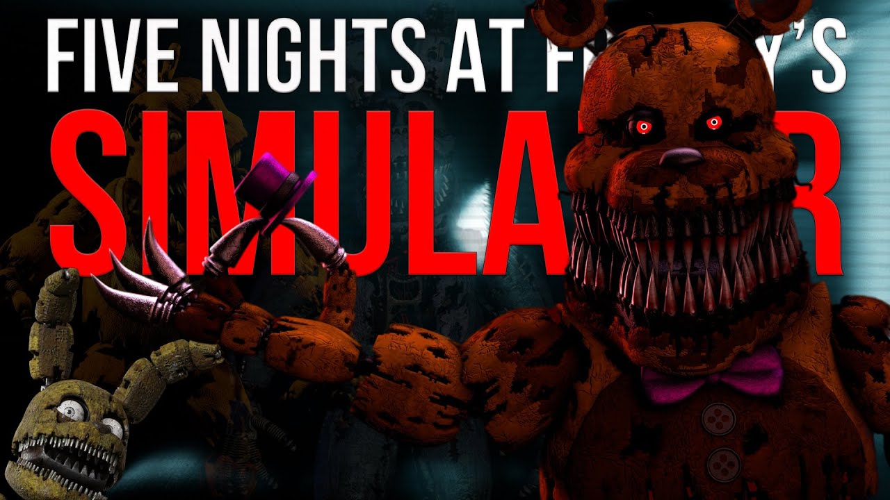 ИГРАЮ ЗА КОШМАРНЫХ АНИМАТРОНИКОВ FNAF Simulator | #4 - YouTube