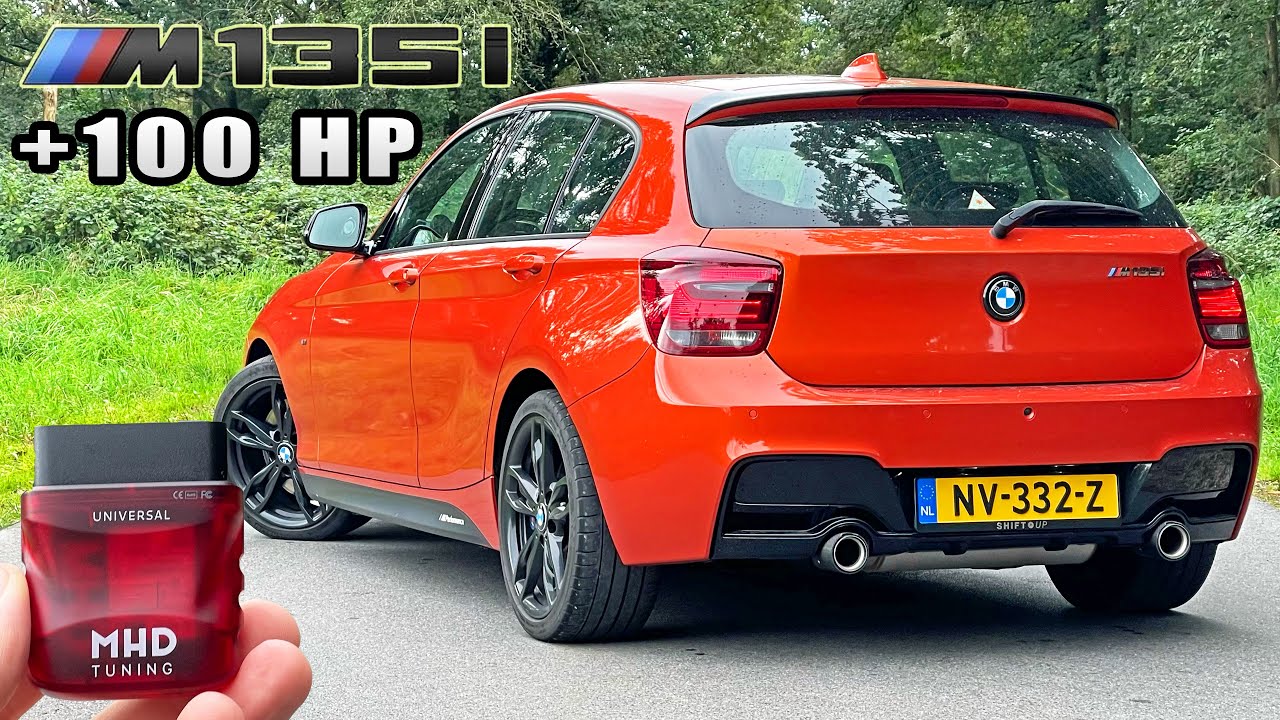 TUNING a MANUAL BMW M135i to STAGE 2 with my iPhone on the AUTOBAHN ...