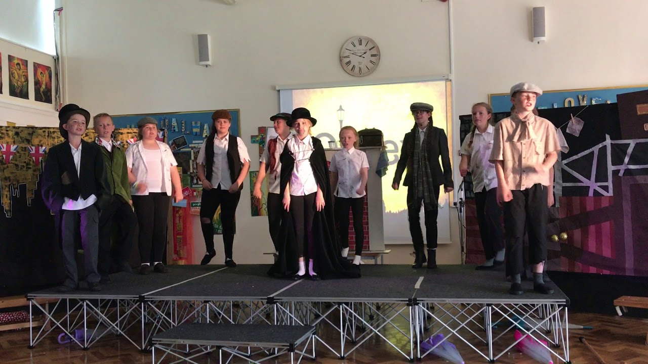 Be Back soon Oliver the musical Year 6 July 2017 - YouTube