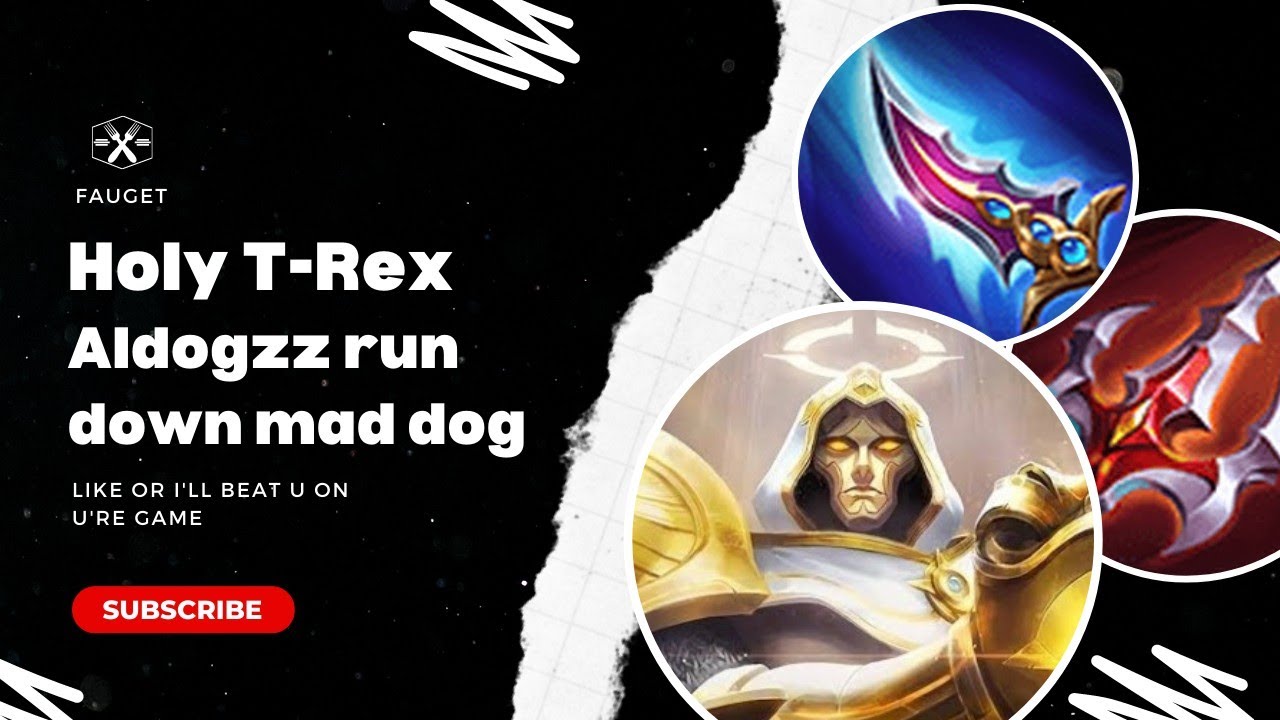 Holy T-Rex #HiroStaticz# ( Aldogzz Montage ) Mobile Legends Gaming ...