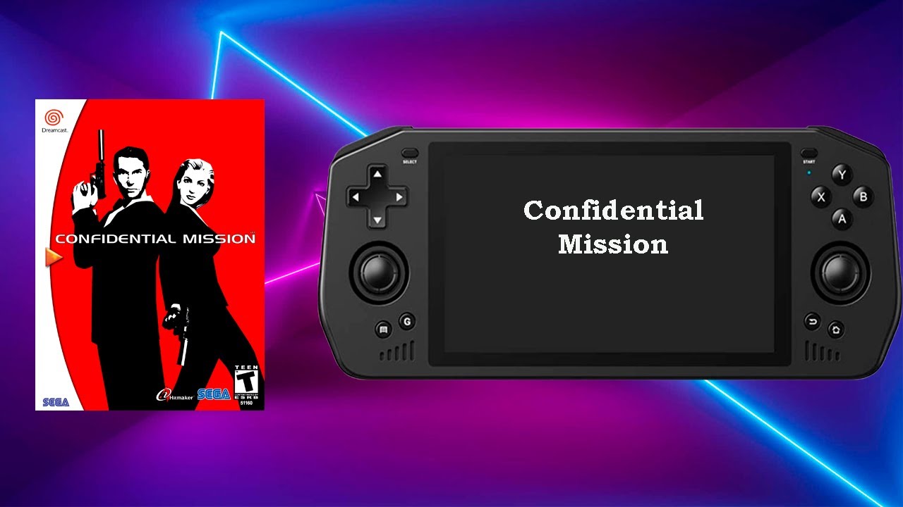 Powkiddy X28 Performance Test - Confidential Mission DC - YouTube