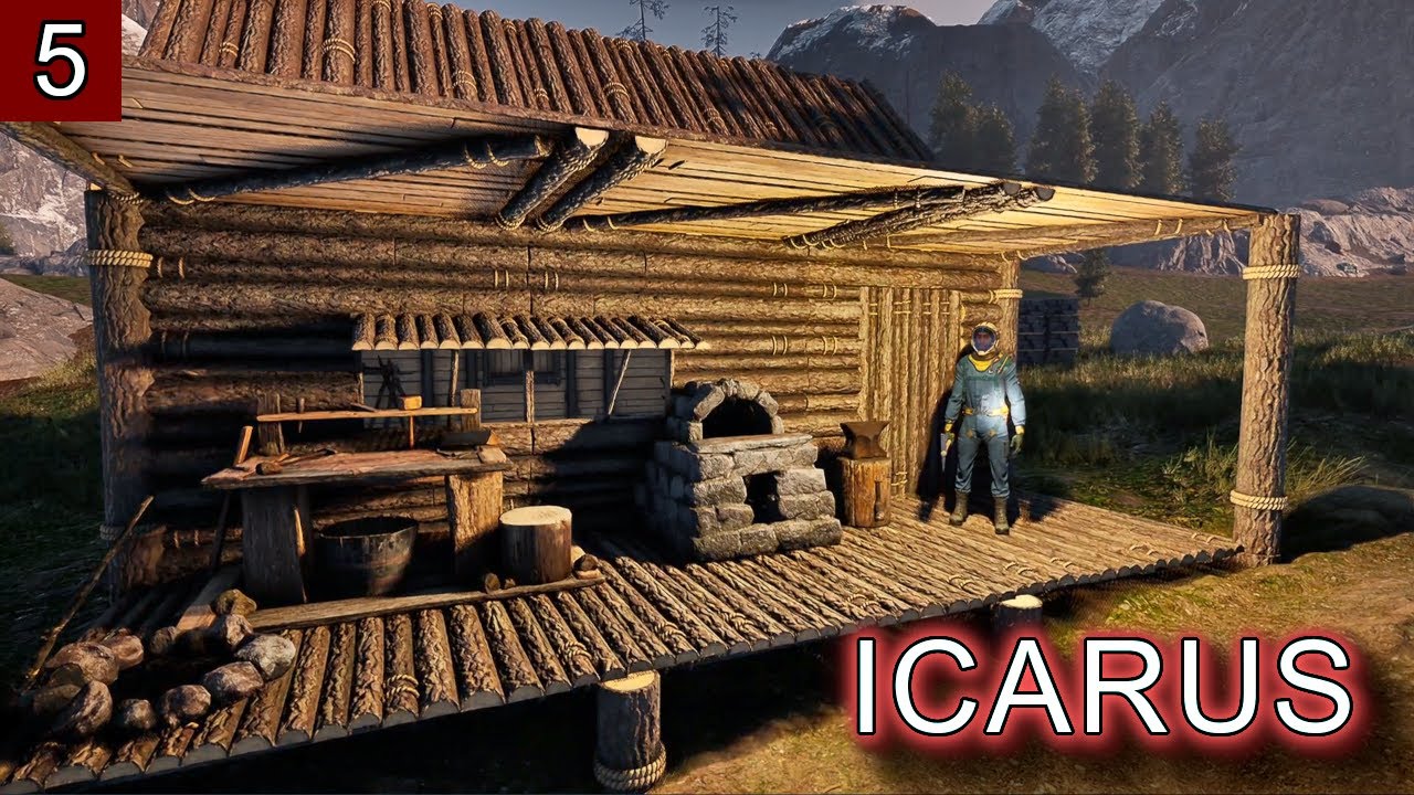 New Tools and Benches Needed for the Best Cave | Icarus | S1-E5 - YouTube