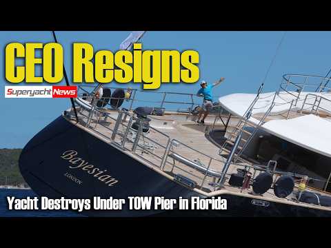 Why Luxury Yacht Crashed Into Pier Whilst Under Tow? | SY News Ep626
