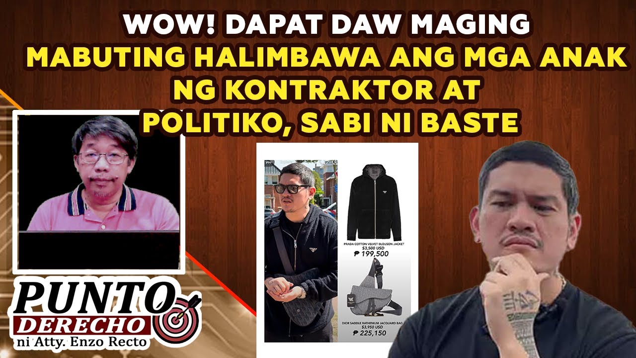 WOW! DAPAT DAW MAGING MABUTING HALIMBAWA ANG MGA ANAK NG KONTRAKTOR AT ...