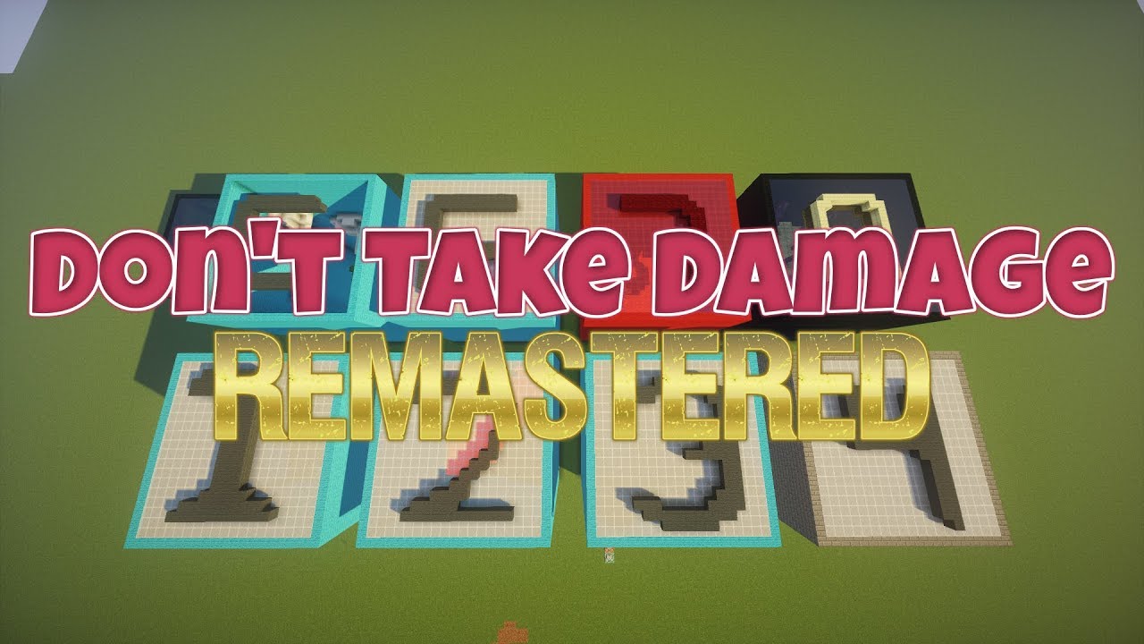 Don't Take Damage: Remastered - Minecraft 1.12.2 Puzzle Map - Trailer ...