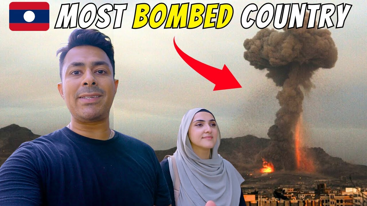 OUR FIRST DAY IN THE MOST BOMBED COUNTRY IN THE WORLD! 🇱🇦 SOUTH EAST ...