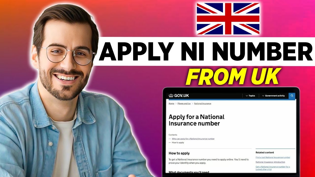 How To Apply NI NUMBER in UK (2025) | National Insurance Number ...