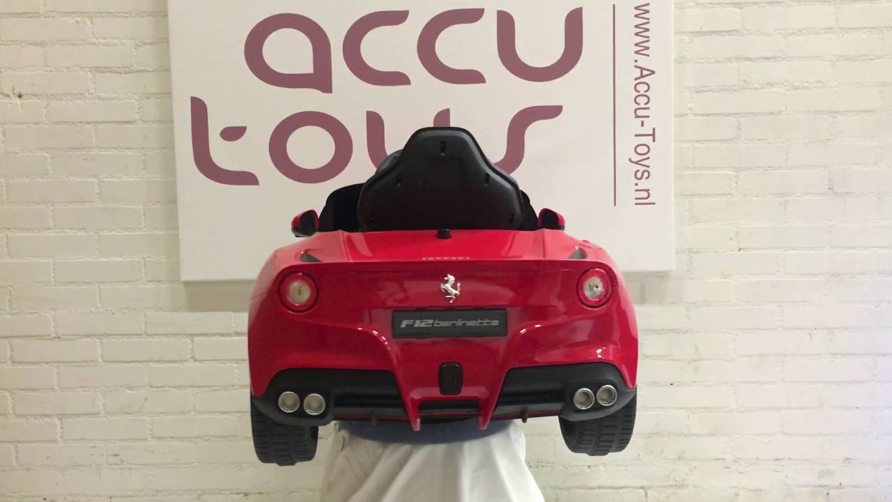 Ferrari Berlinetta kinder accu auto met afstandsbediening bij www.Accu ...